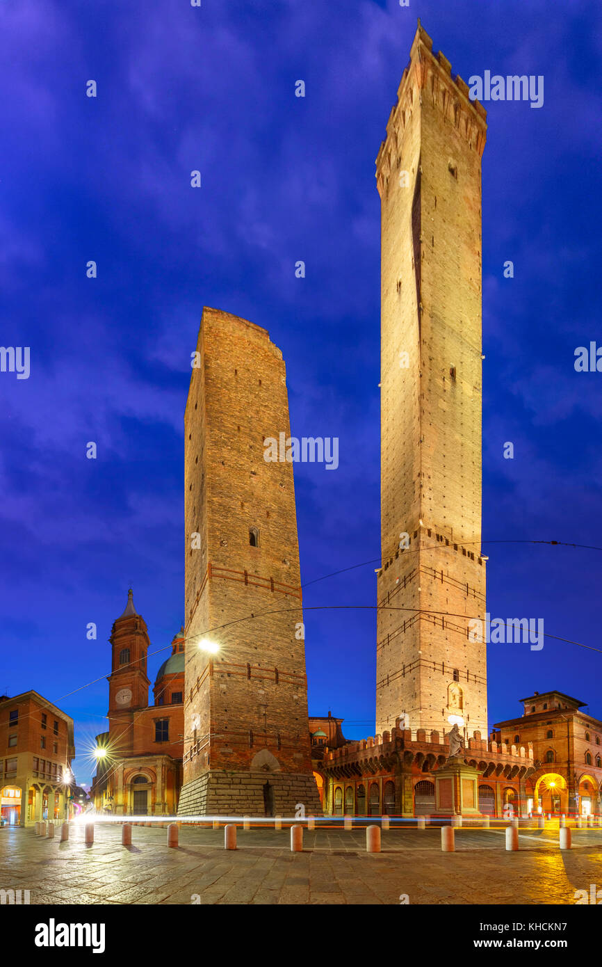 Medieval two towers hi-res stock photography and images - Alamy