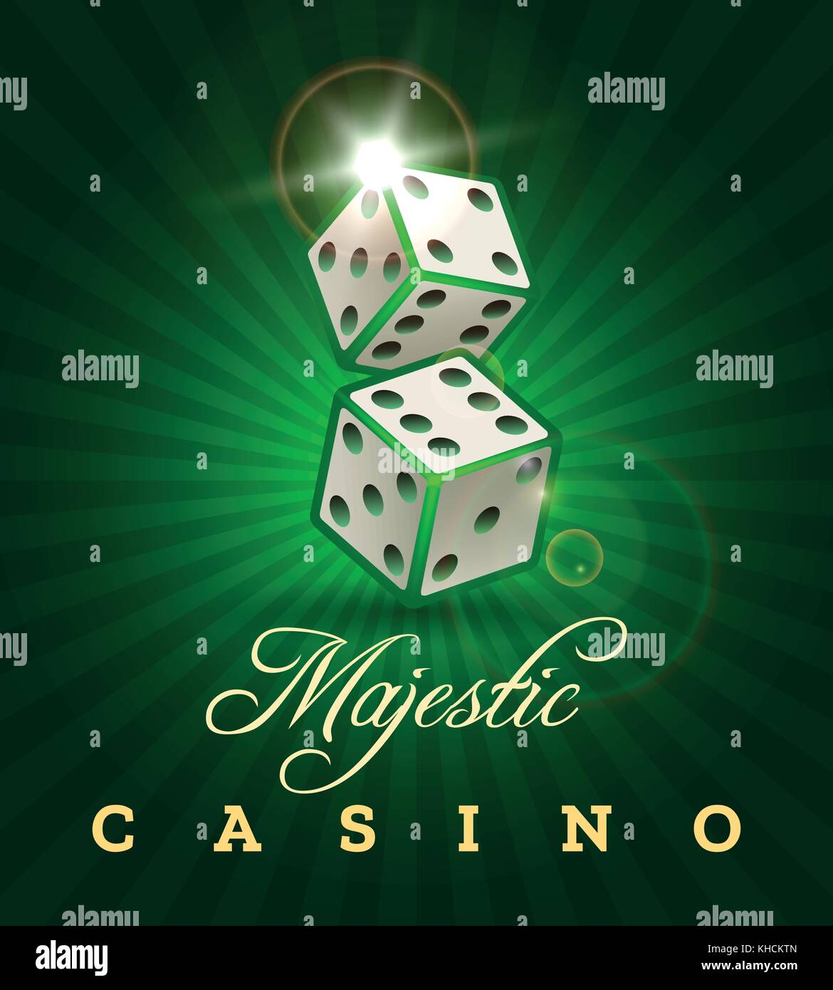 Gambling on cards Stock Vector Images - Alamy