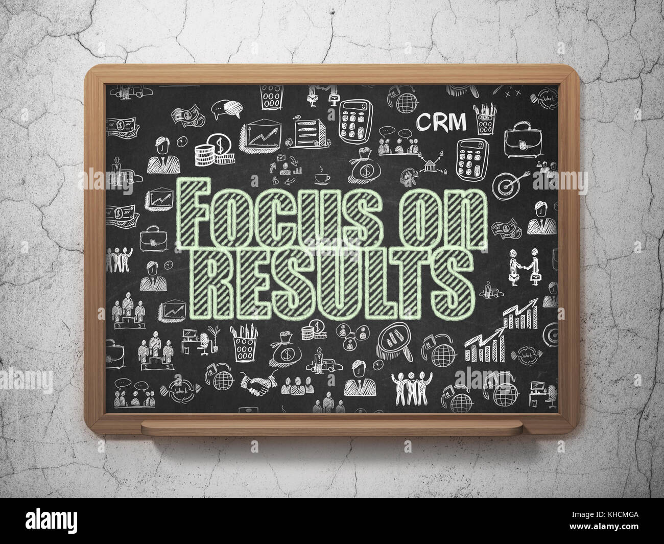 Grunge green results word hi-res stock photography and images - Alamy