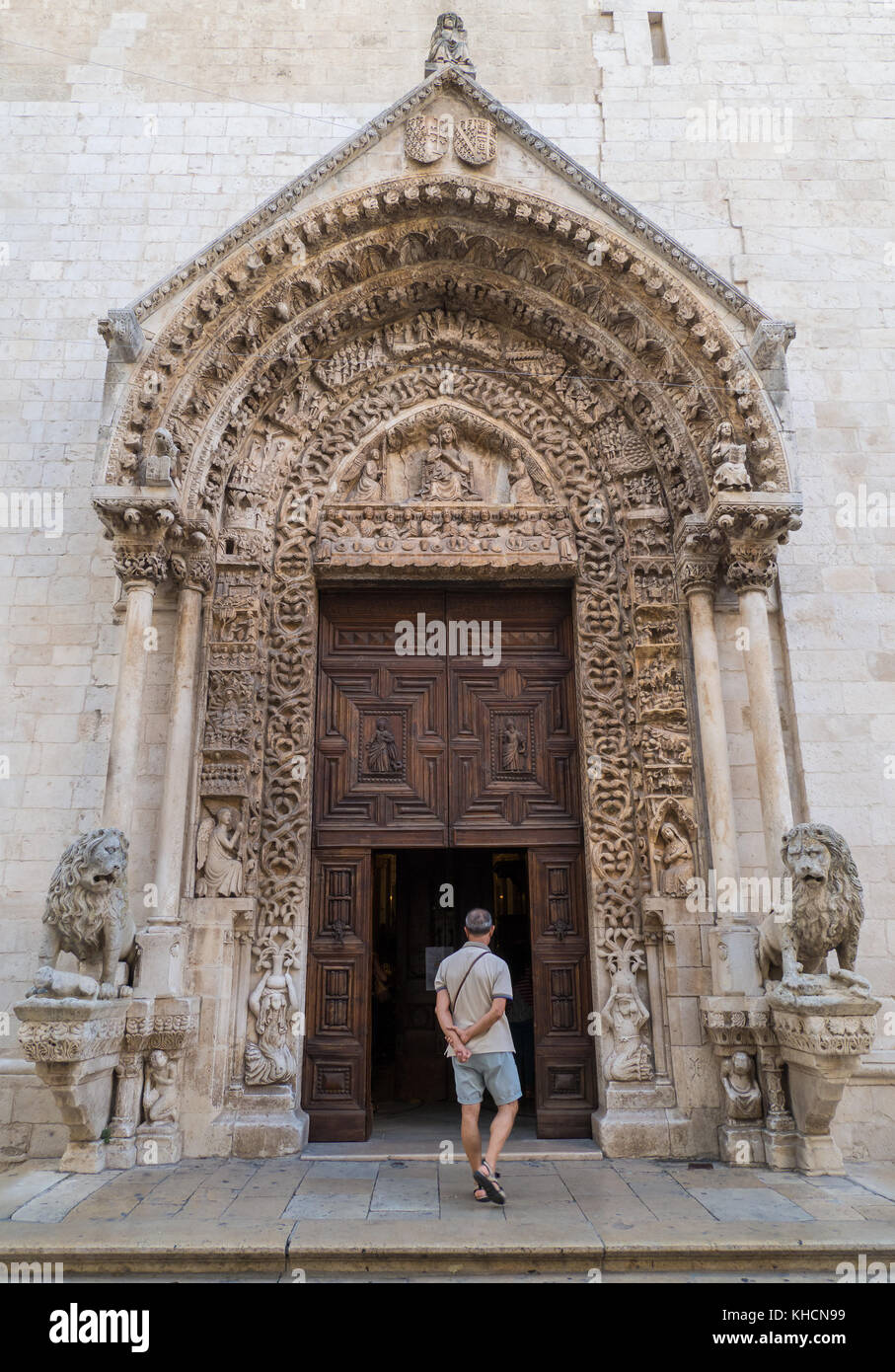 Altamura, Italy - The historic center of the big city in province of ...