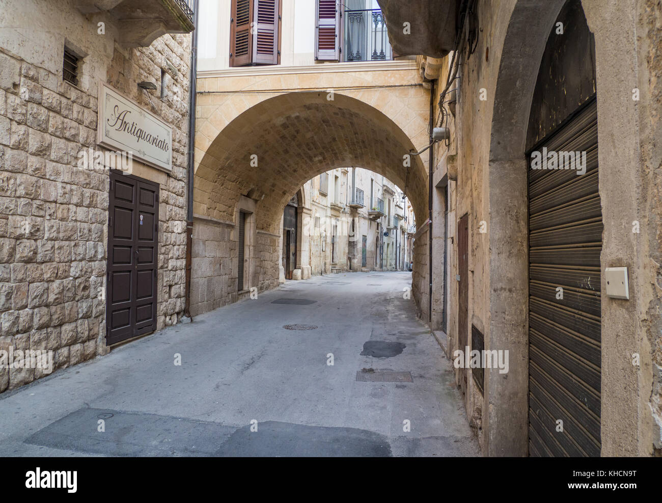 Altamura, Italy - The historic center of the big city in province of ...