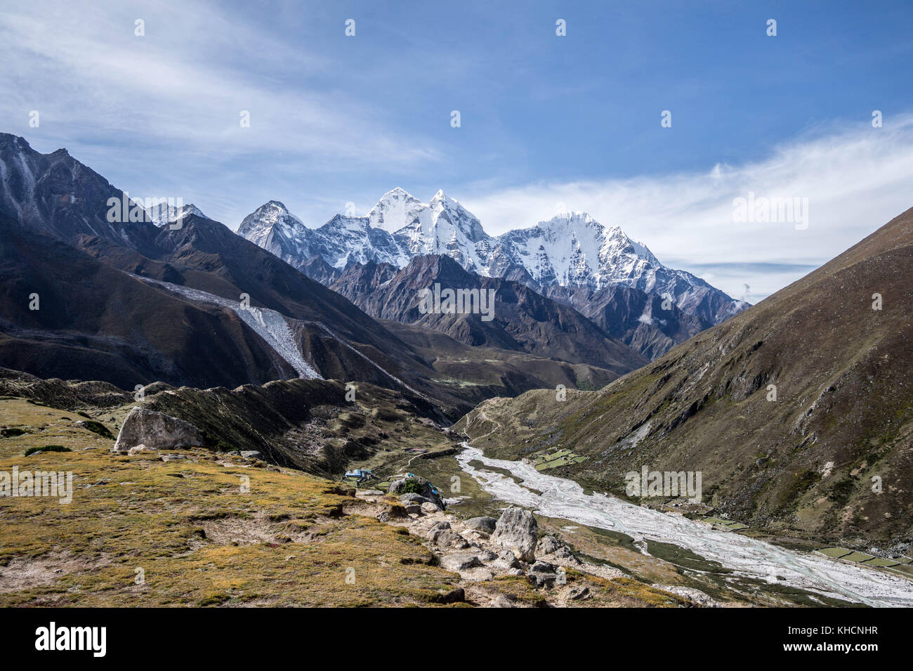 On the way to Everest Base Camp Stock Photo - Alamy