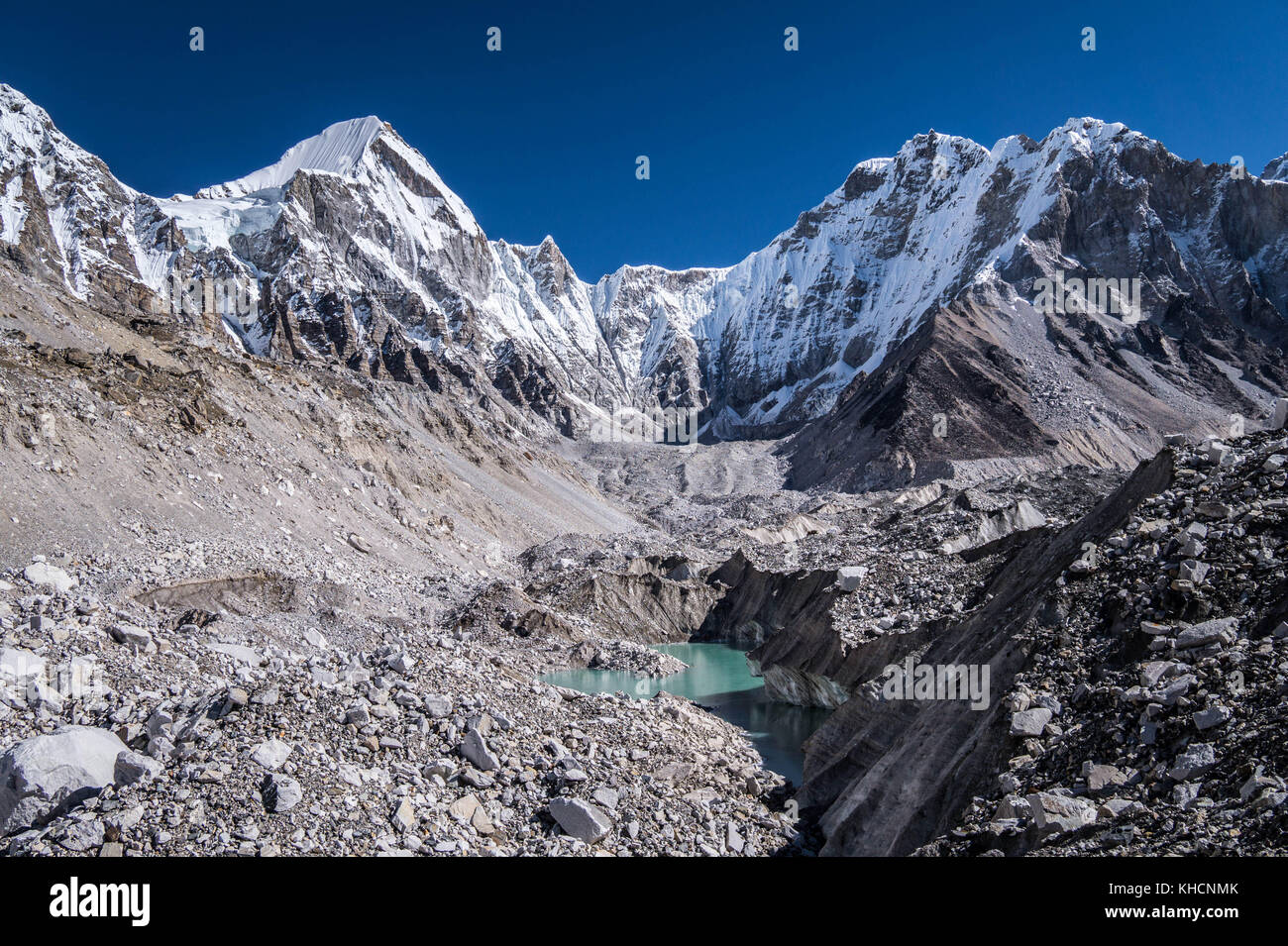 On the way to Everest Base Camp Stock Photo - Alamy
