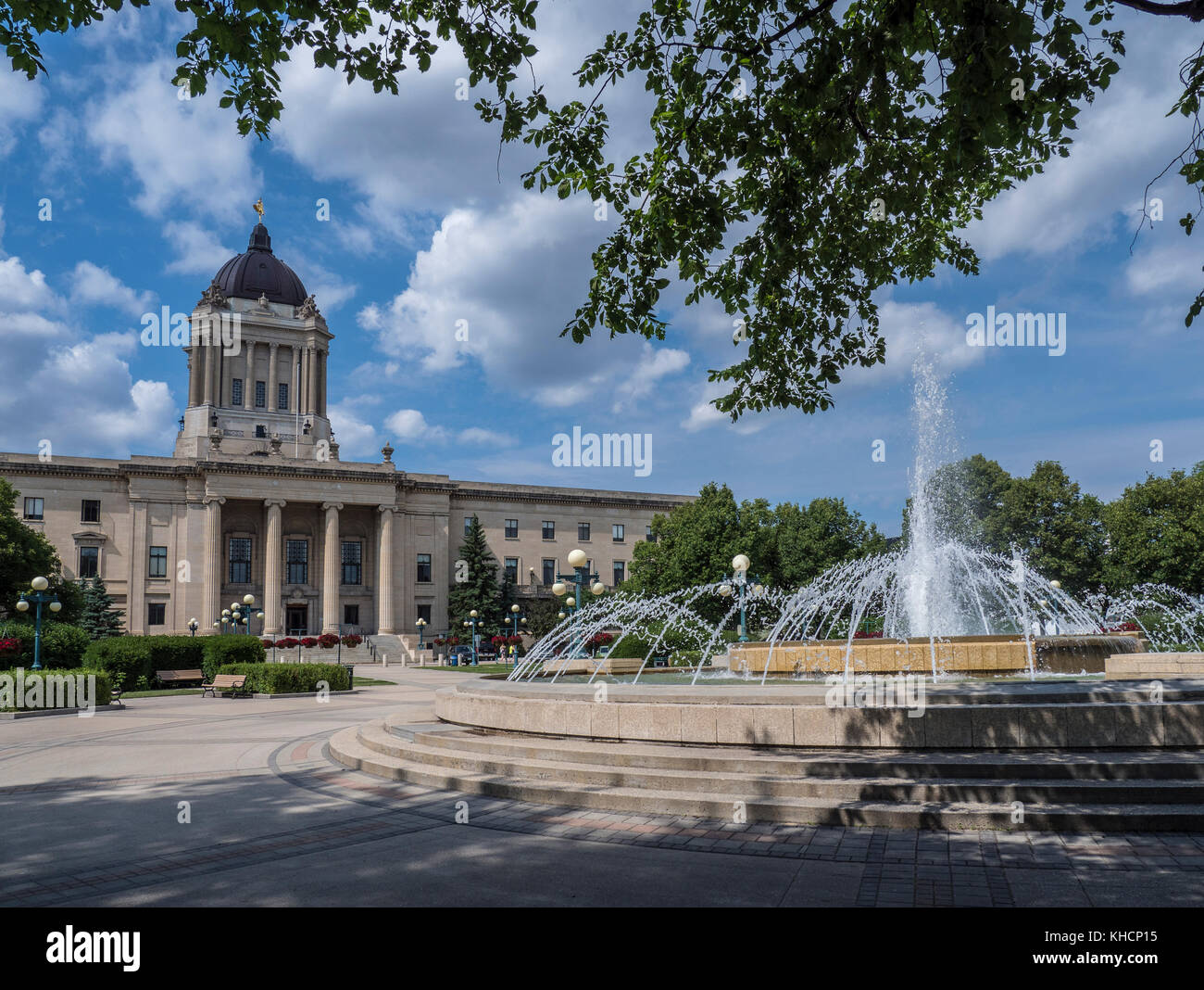 Manitoba Legislative Building Winnipeg High Resolution Stock ...