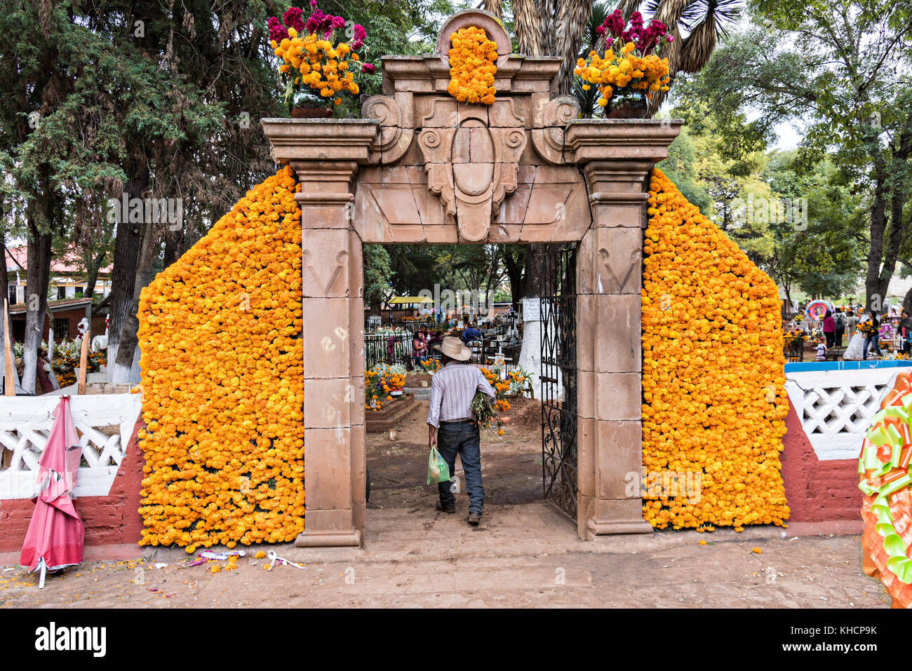 Day Of The Dead Marigold Arch