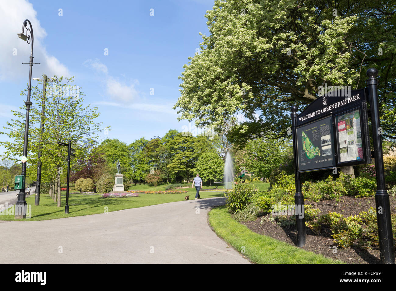 Greenhead park huddersfield khcpb9 hi-res stock photography and images ...