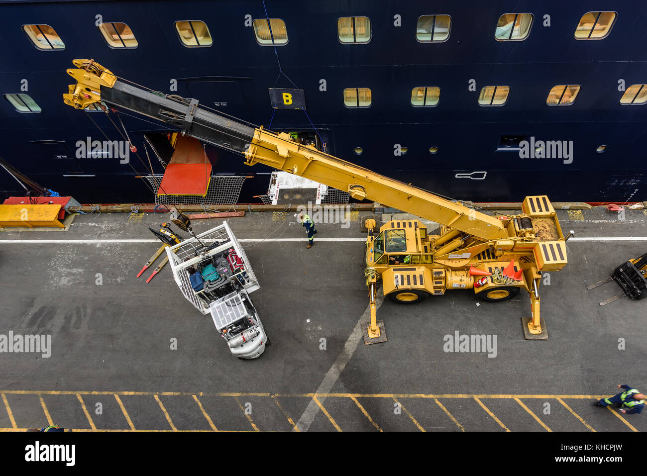 Production loading process in plant hi-res stock photography and images ...