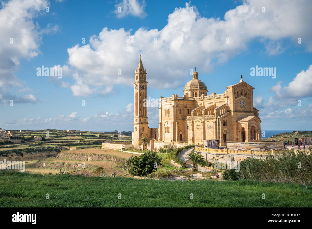 Basilica of the National Shrine of the Blessed Virgin of Ta Pinu, Gozo ...