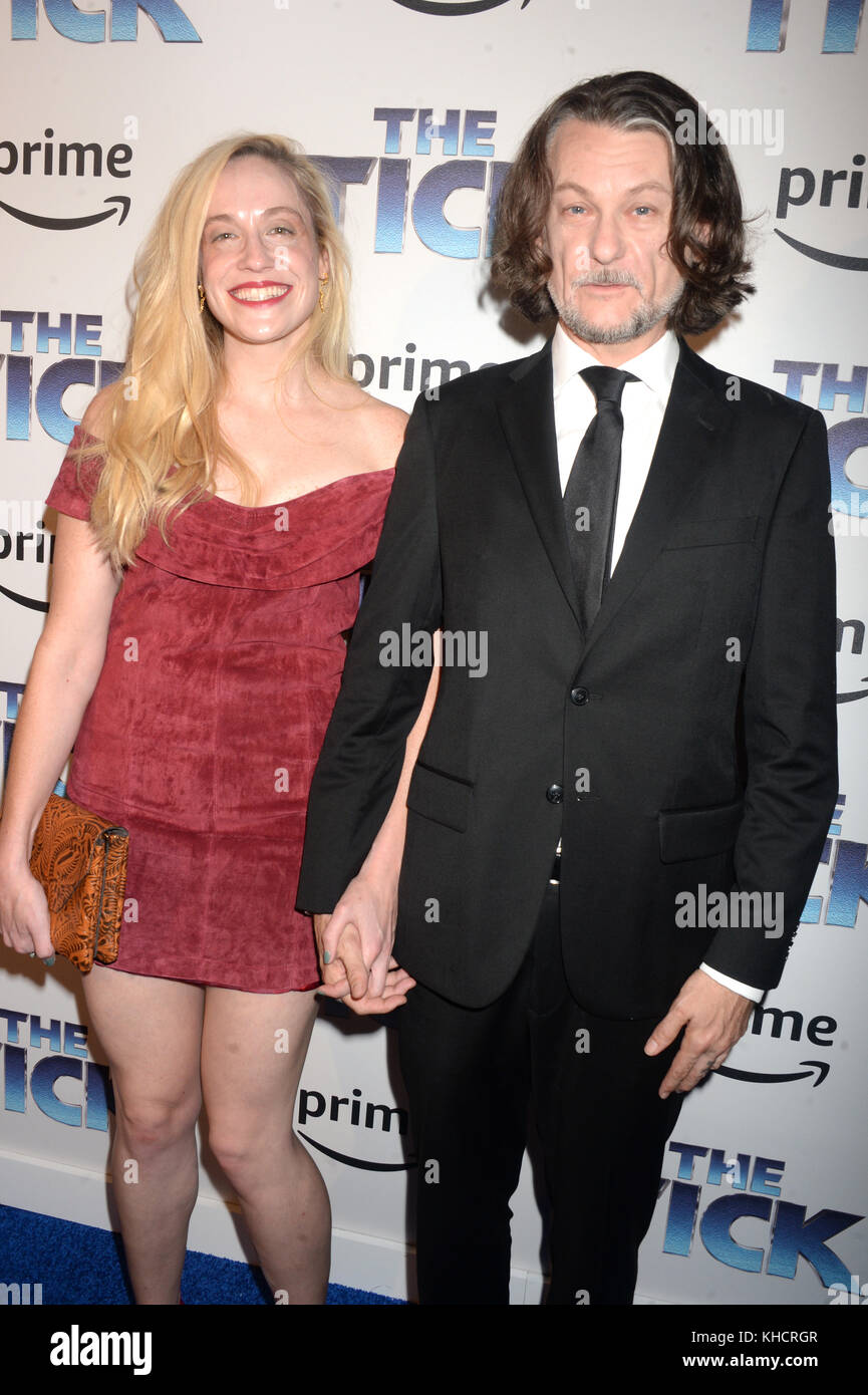 NEW YORK, NY - AUGUST 16: Ben Edlund attends 'The Tick' Blue Carpet ...
