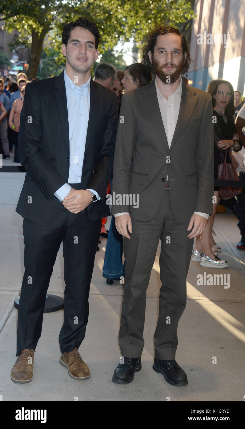NEW YORK, NY - AUGUST 8: Josh Safdie and Benny Safdie attends 'Good ...