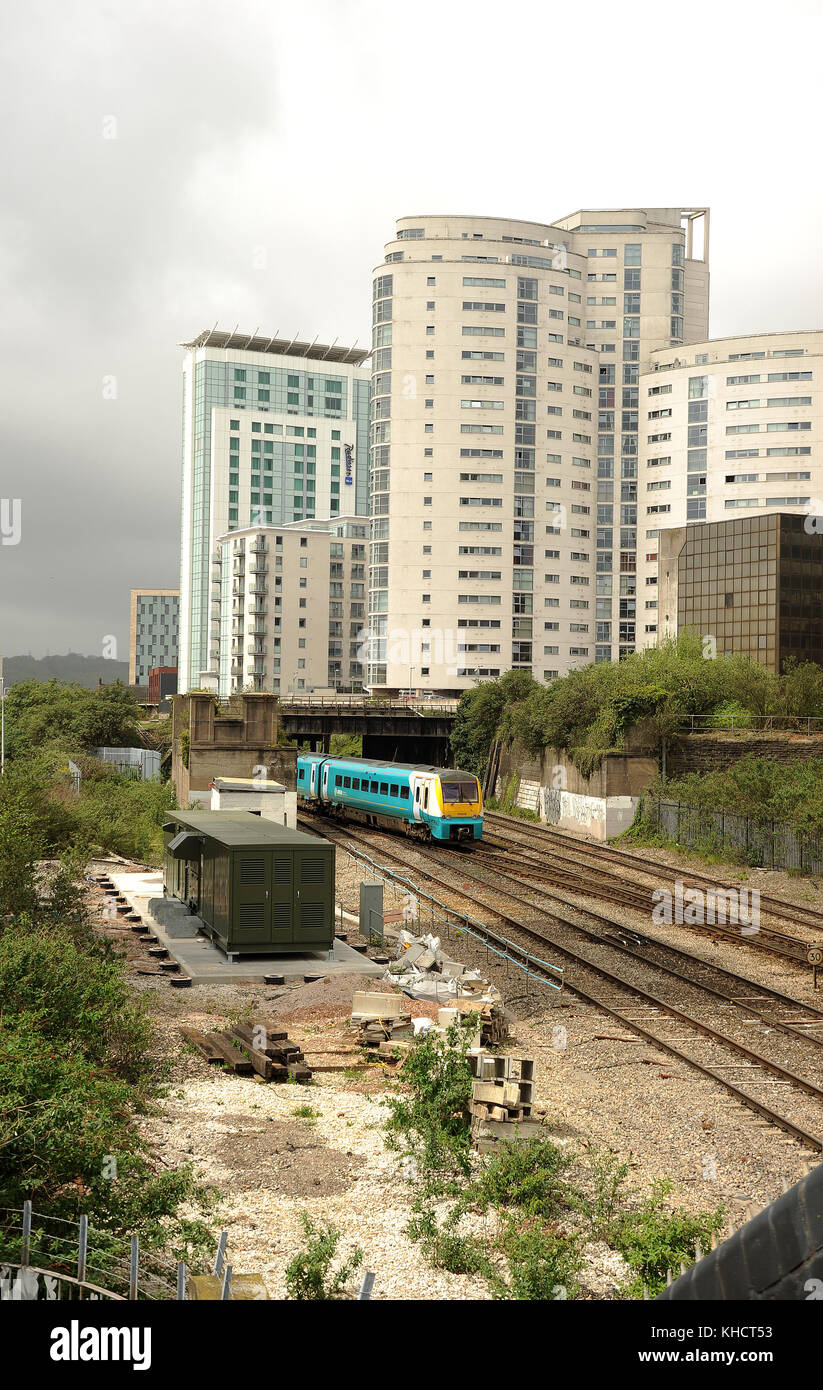 Arriva trains wales train cardiff hi-res stock photography and images ...