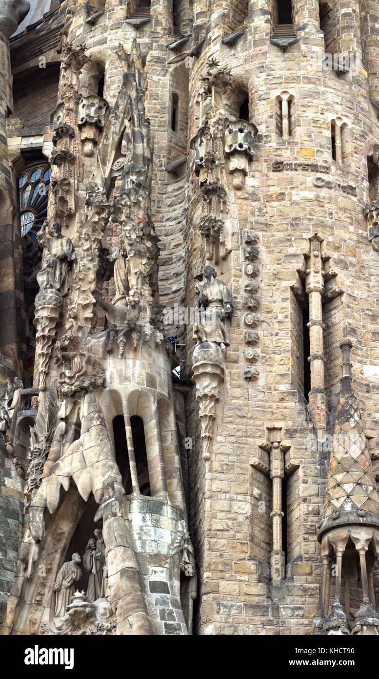 Old Church in Barcelona Spain Stock Photo - Alamy