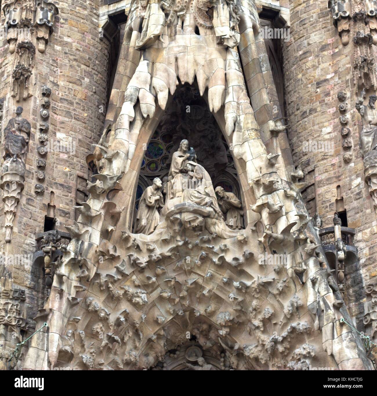Old Church in Barcelona Spain Stock Photo - Alamy