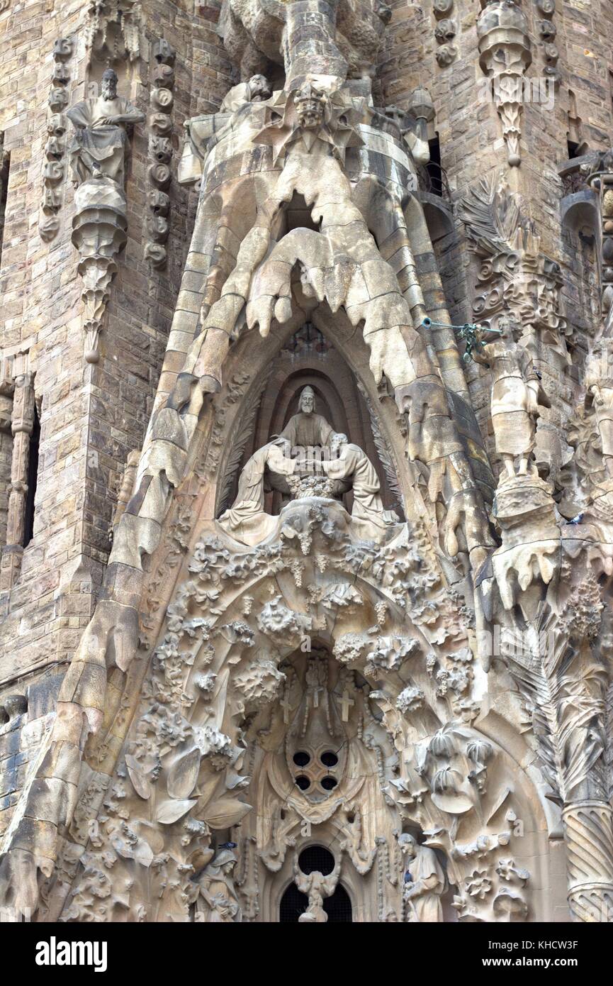 Old Church in Barcelona Spain Stock Photo - Alamy
