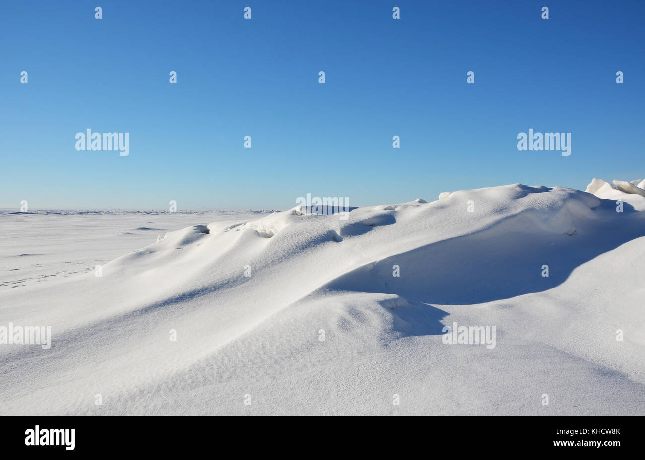 Frozen sea shore at the winter season Stock Photo - Alamy