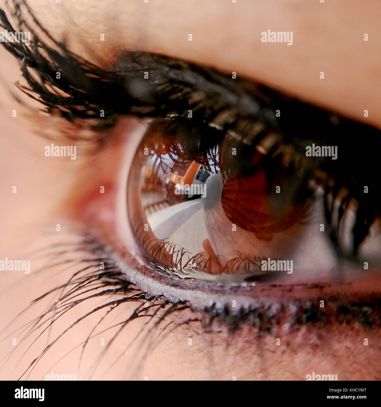 Eye close up Stock Photo - Alamy