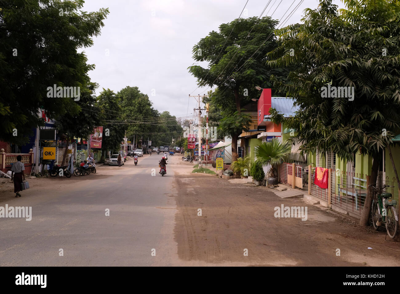 Street Scene in Bagan, Myanmar Stock Photo - Alamy