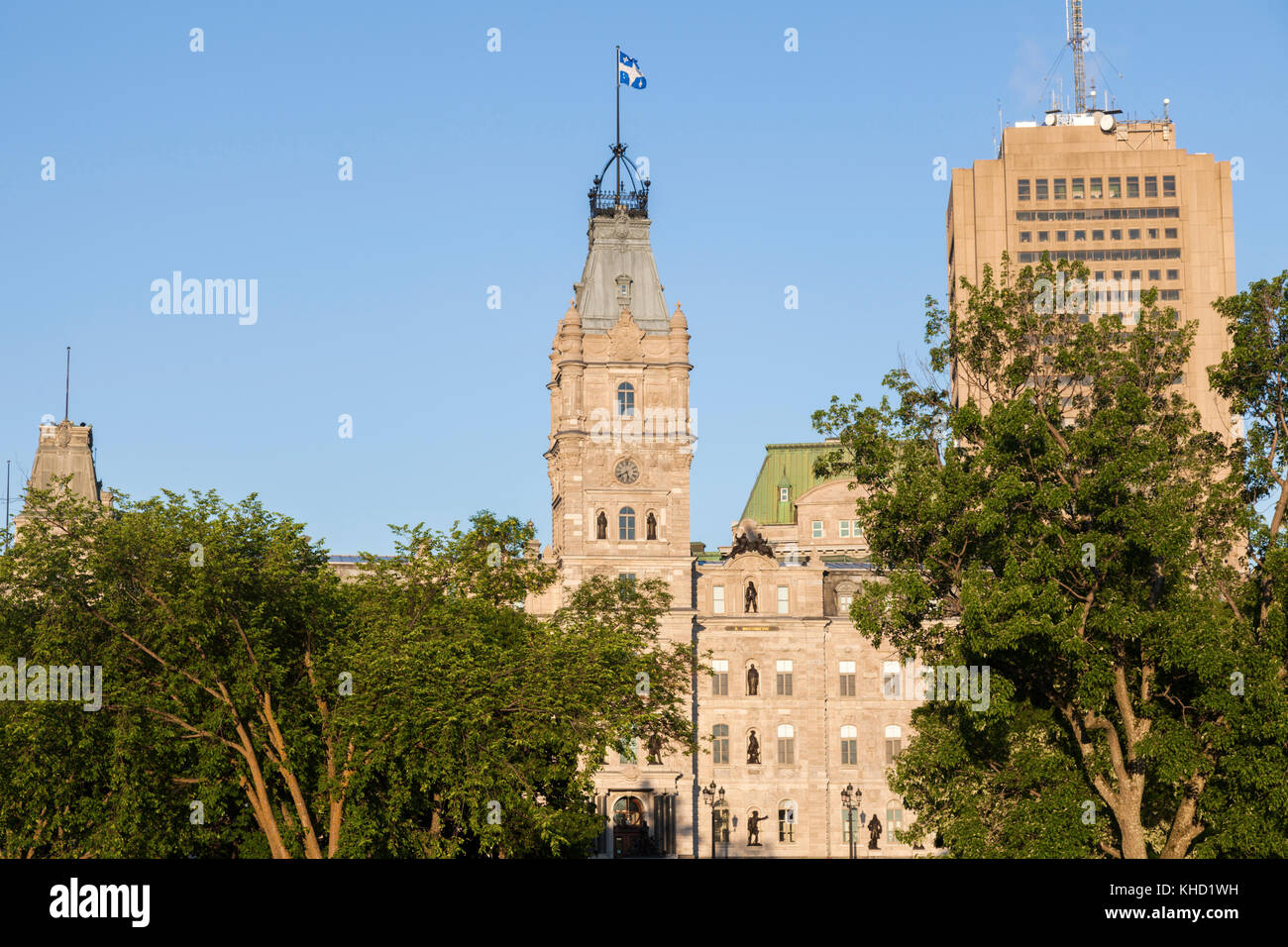 Quebec City - City Hall. Quebec City, Quebec, Canada Stock Photo - Alamy