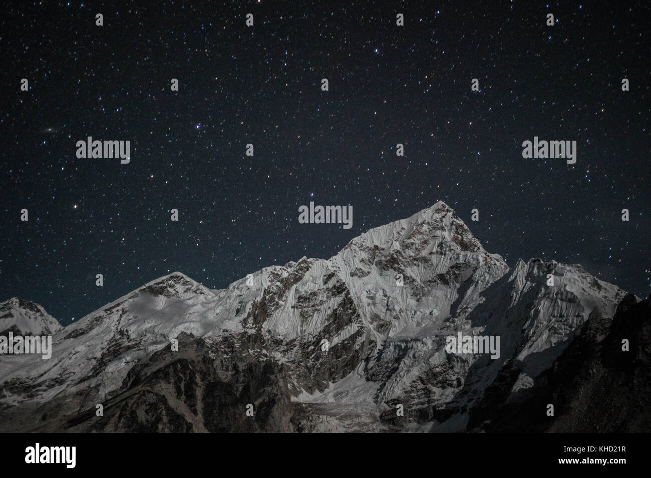 On the way to Everest Base Camp Stock Photo - Alamy