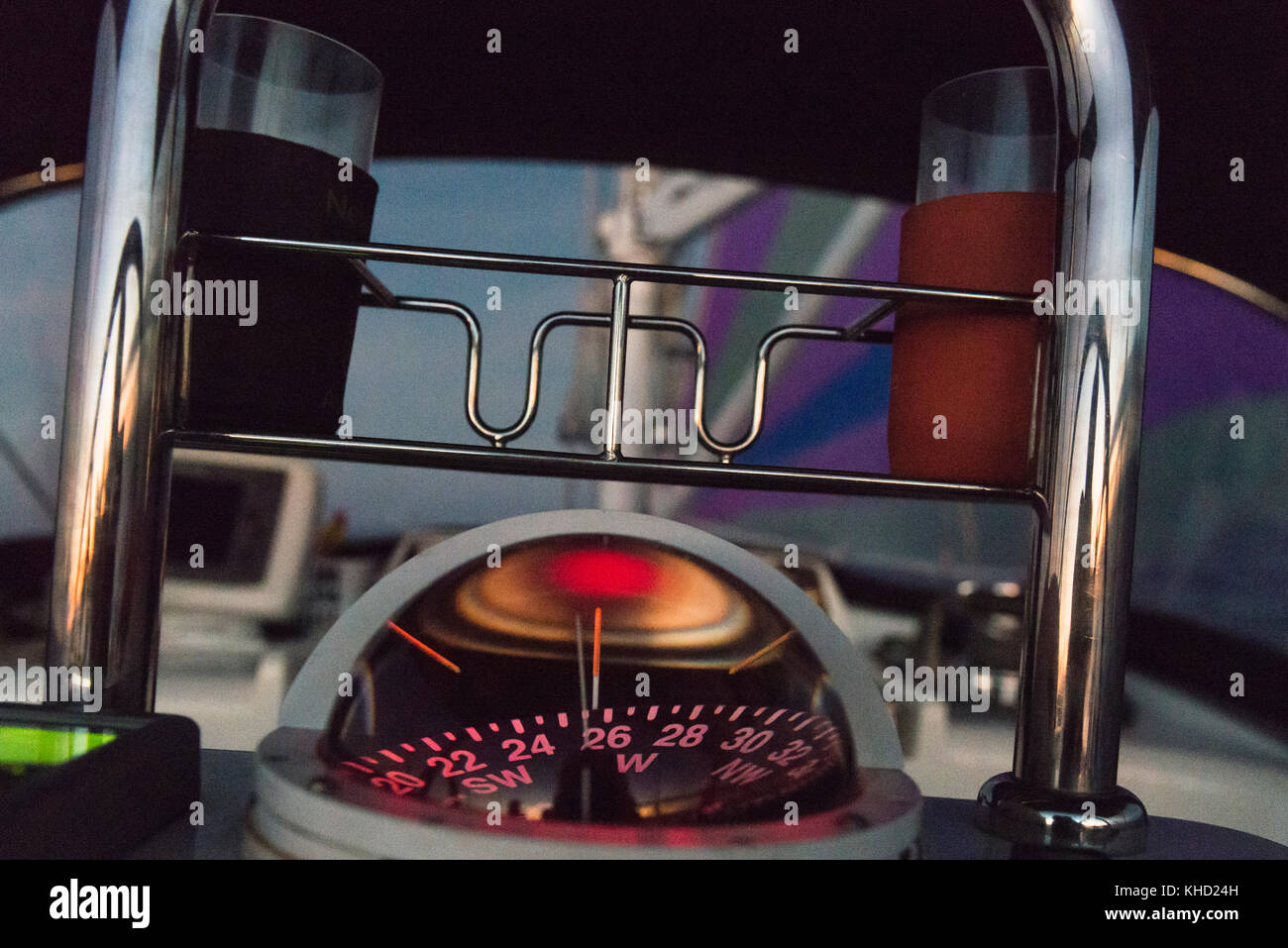 Compass sailing boat hi-res stock photography and images - Alamy