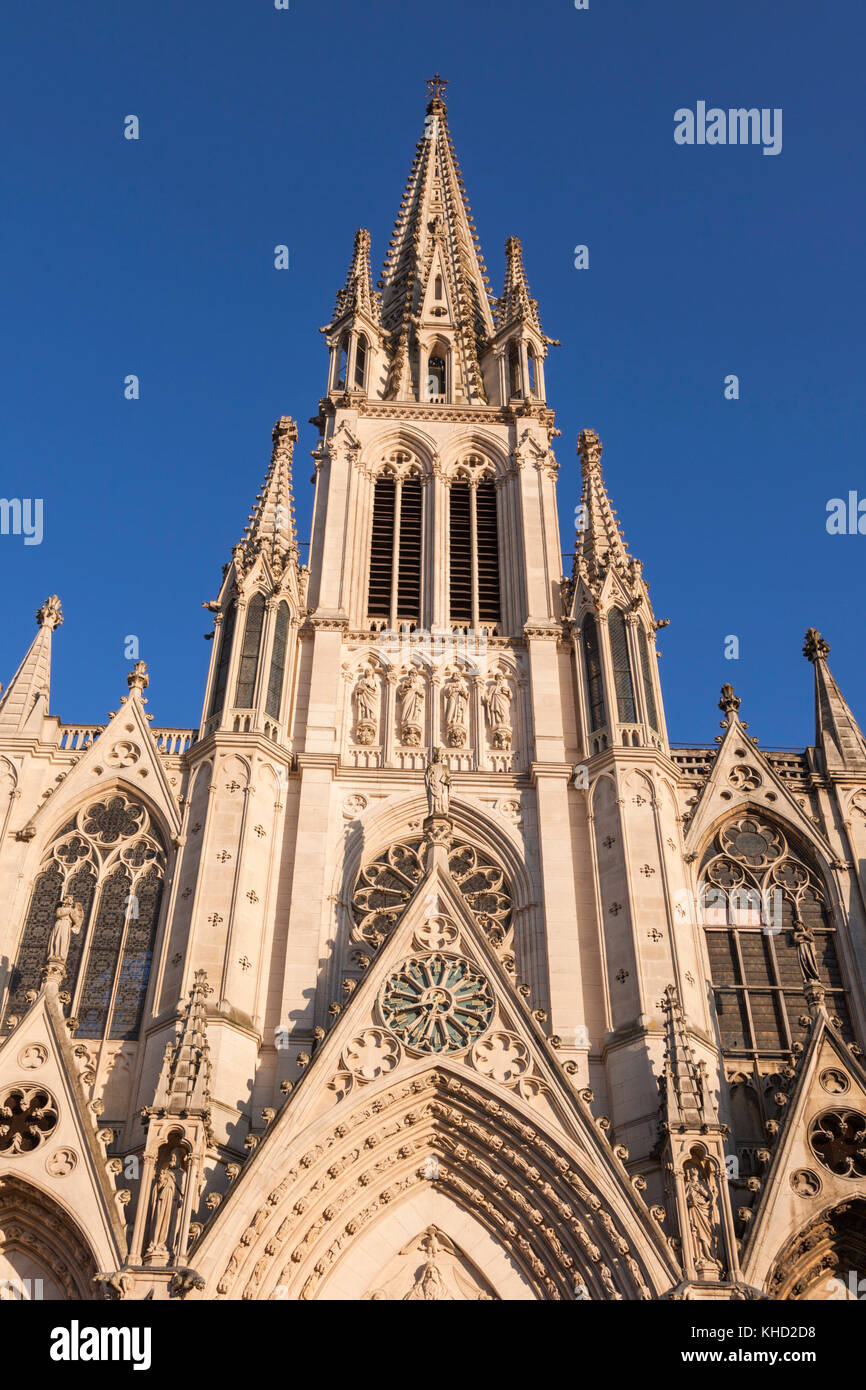 Basilique Saint-Epvre in Nancy. Nancy, Grand Est, France Stock Photo ...