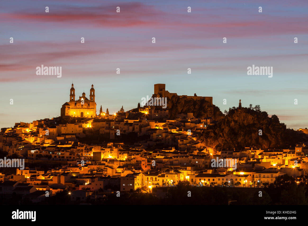 Olvera Castle and Parish of Our Lady of the Incarnation. Olvera ...