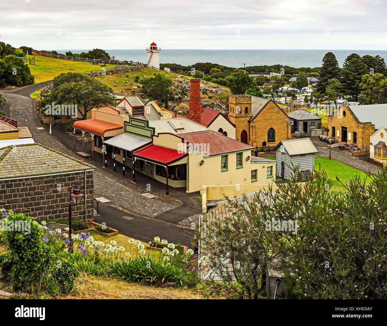 Warrnambool. Australian Pacific coast. The South West coast of Victoria ...