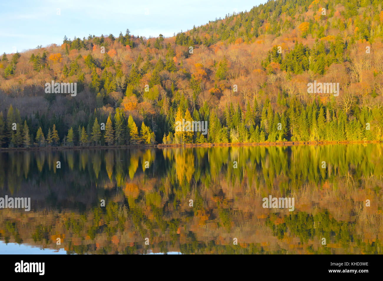 Mont Tremblant National Park in fall, Canada Stock Photo - Alamy
