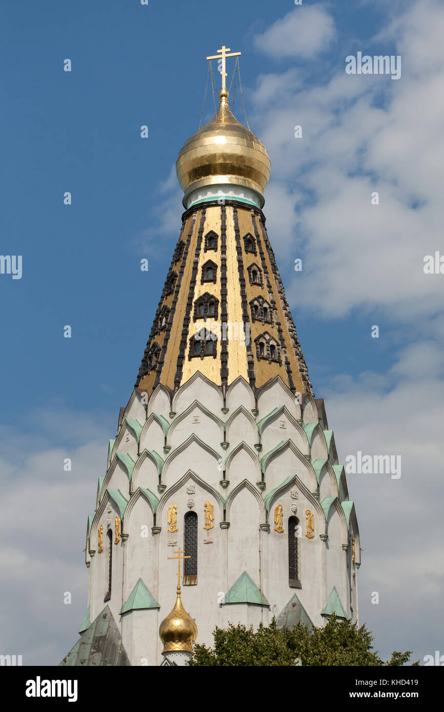 Russian Memorial Church designed by Russian architect Vladimir ...
