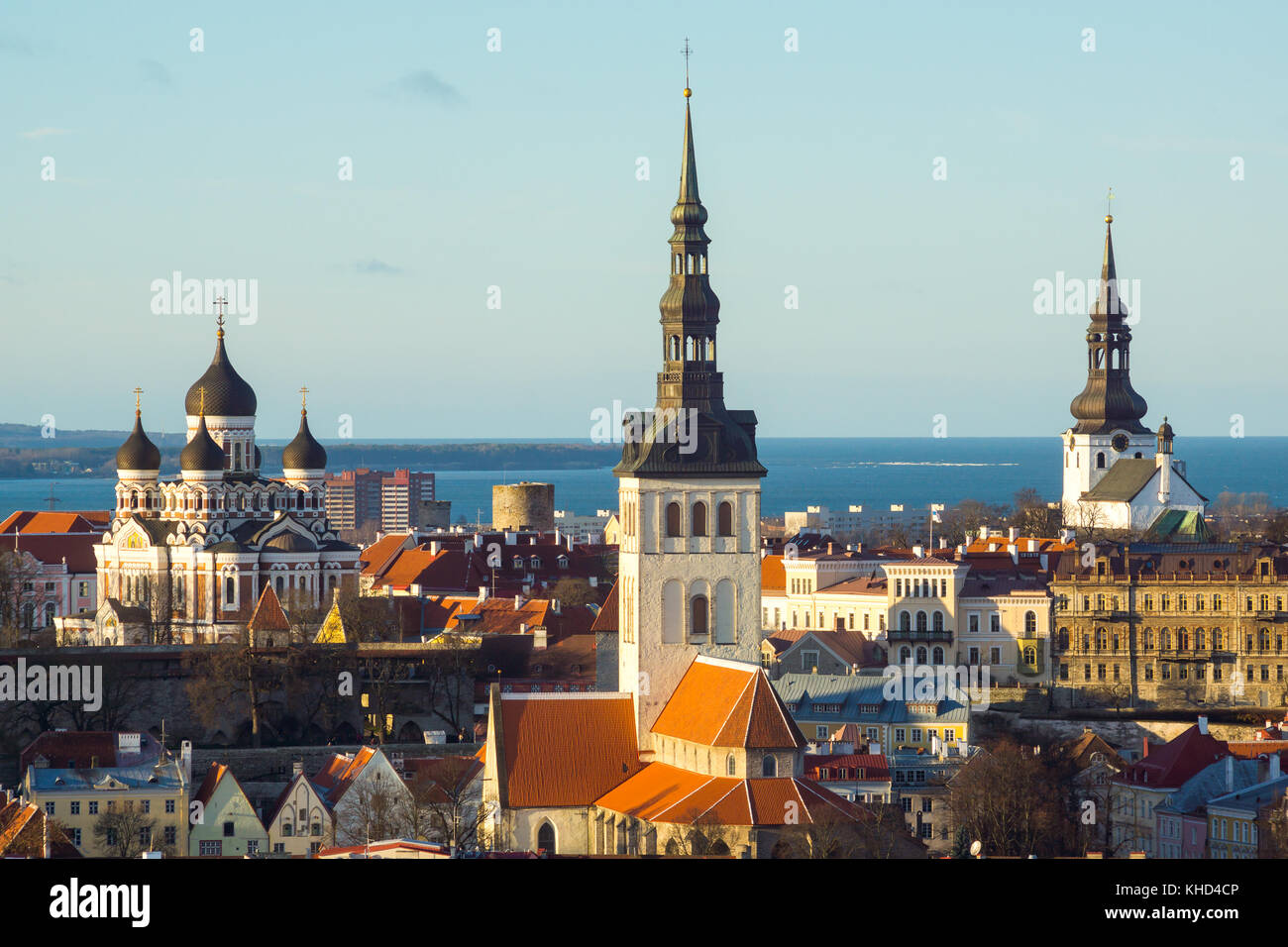Tallinn, Estonia old city landscape Stock Photo - Alamy