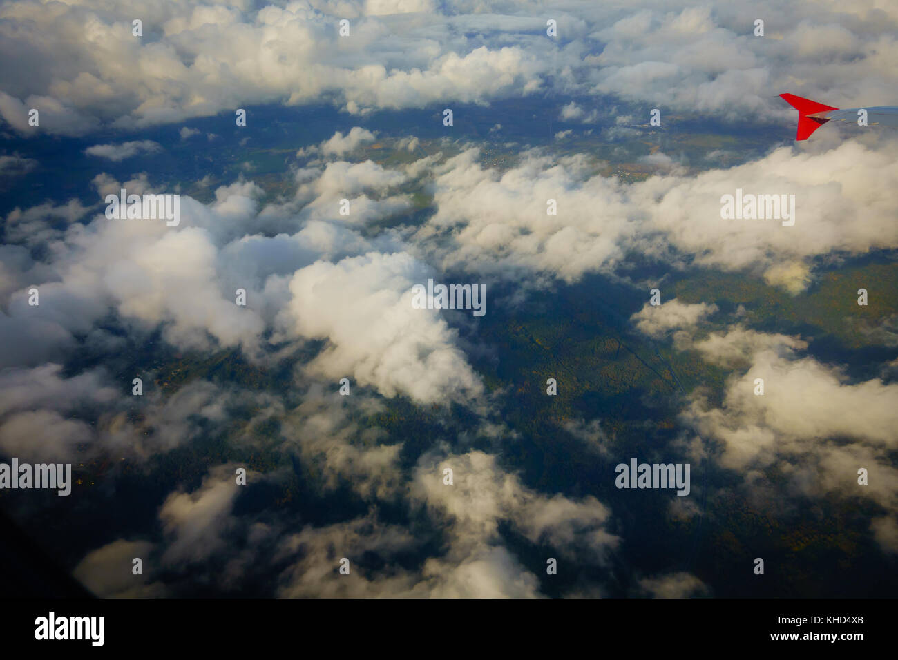 Aerial view of country side Stock Photo - Alamy
