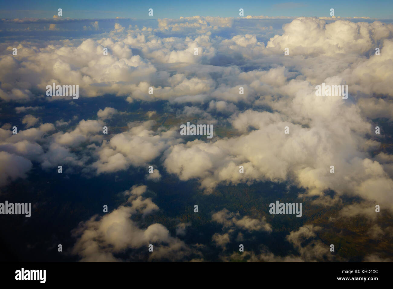 Aerial view of country side Stock Photo - Alamy