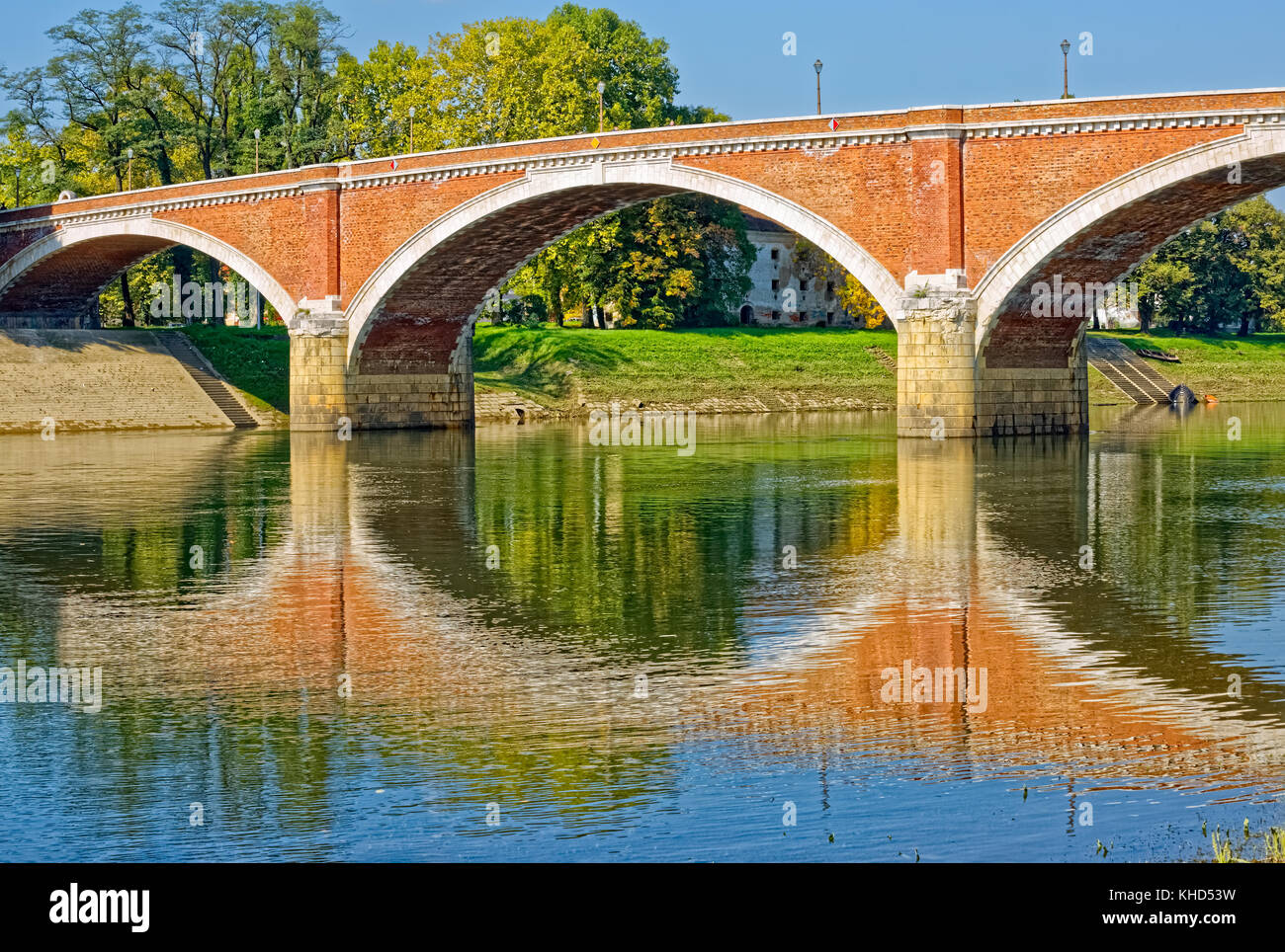 Sisak old bridge Stock Photo - Alamy