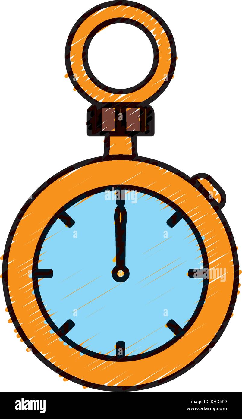 Vintage hand clock Stock Vector Image & Art - Alamy