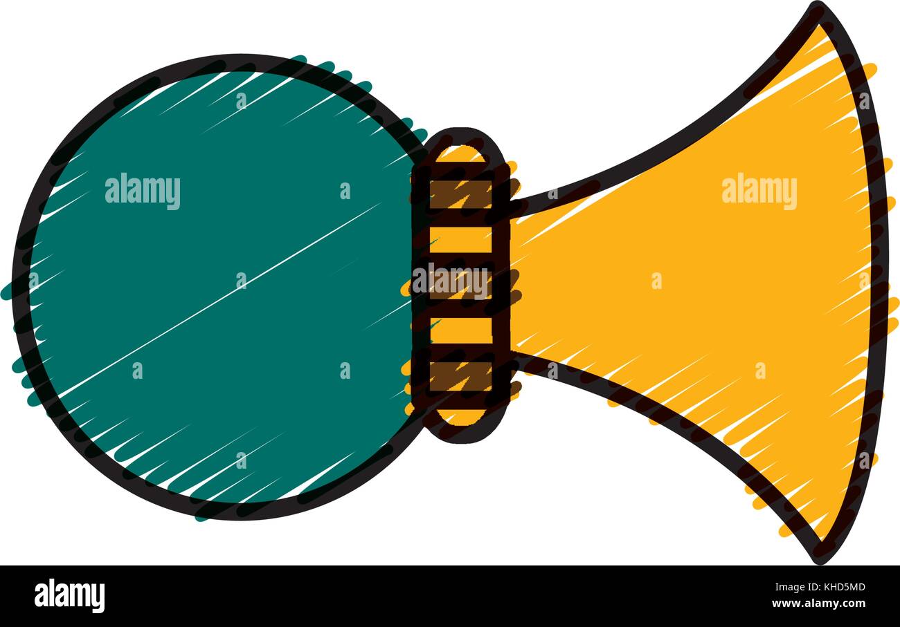 Bullhorn advertising symbol Stock Vector Image & Art - Alamy