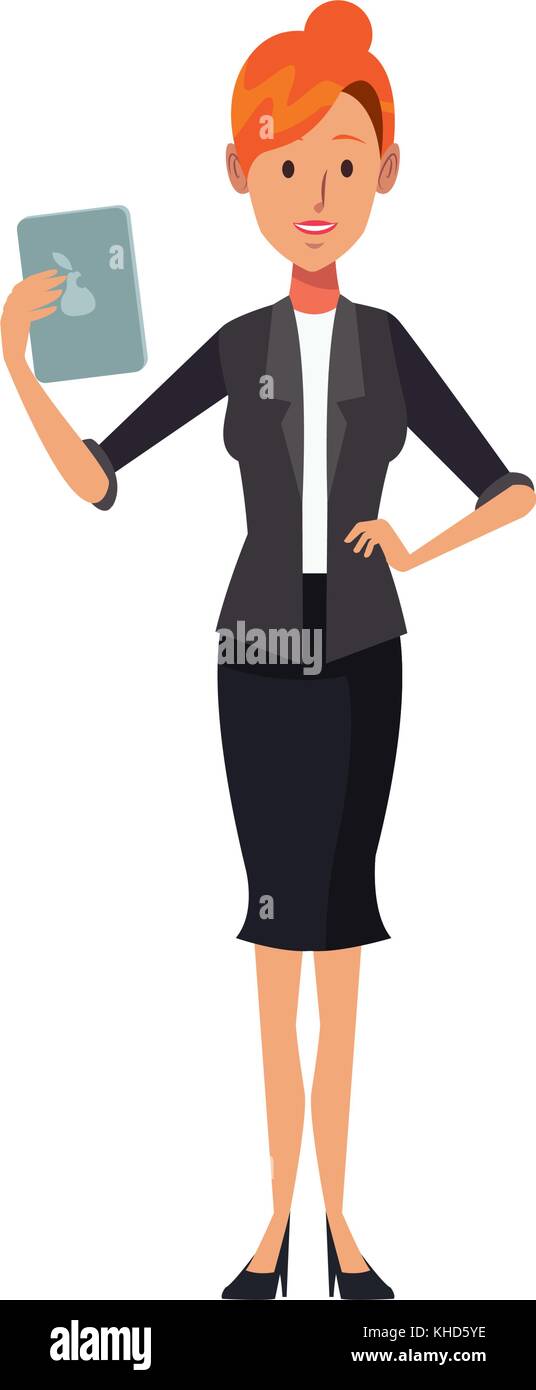 Business woman cartoon Stock Vector Image & Art - Alamy