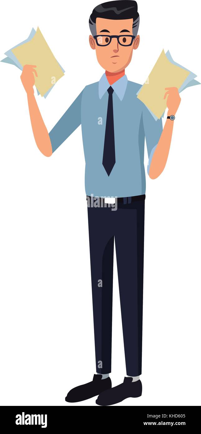 Businessman executive cartoon Stock Vector Image & Art - Alamy