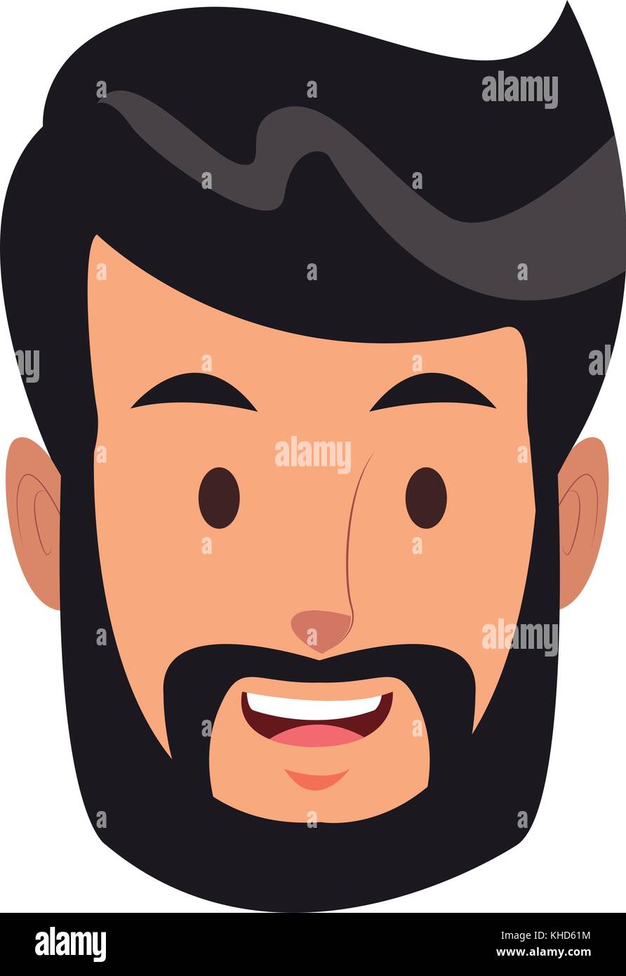 Man face cartoon Stock Vector Image & Art - Alamy