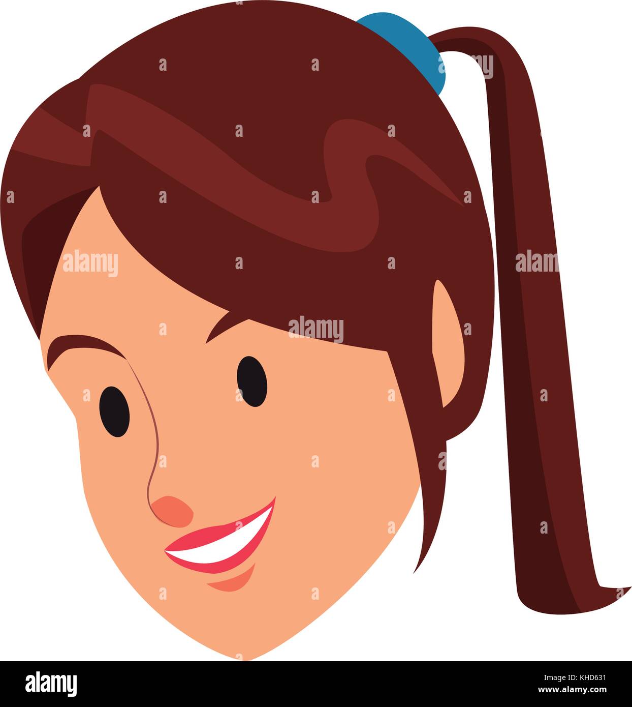 Woman face cartoon Stock Vector Image & Art - Alamy