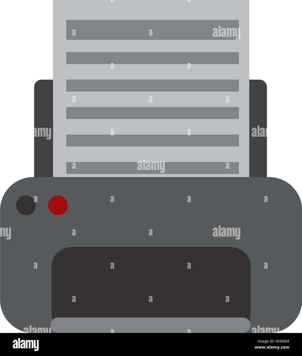 Office printer device Stock Vector Image & Art - Alamy