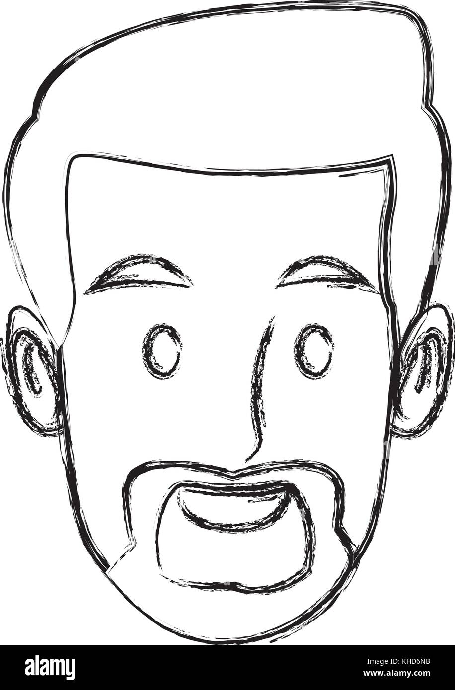 Man face cartoon Stock Vector Image & Art - Alamy
