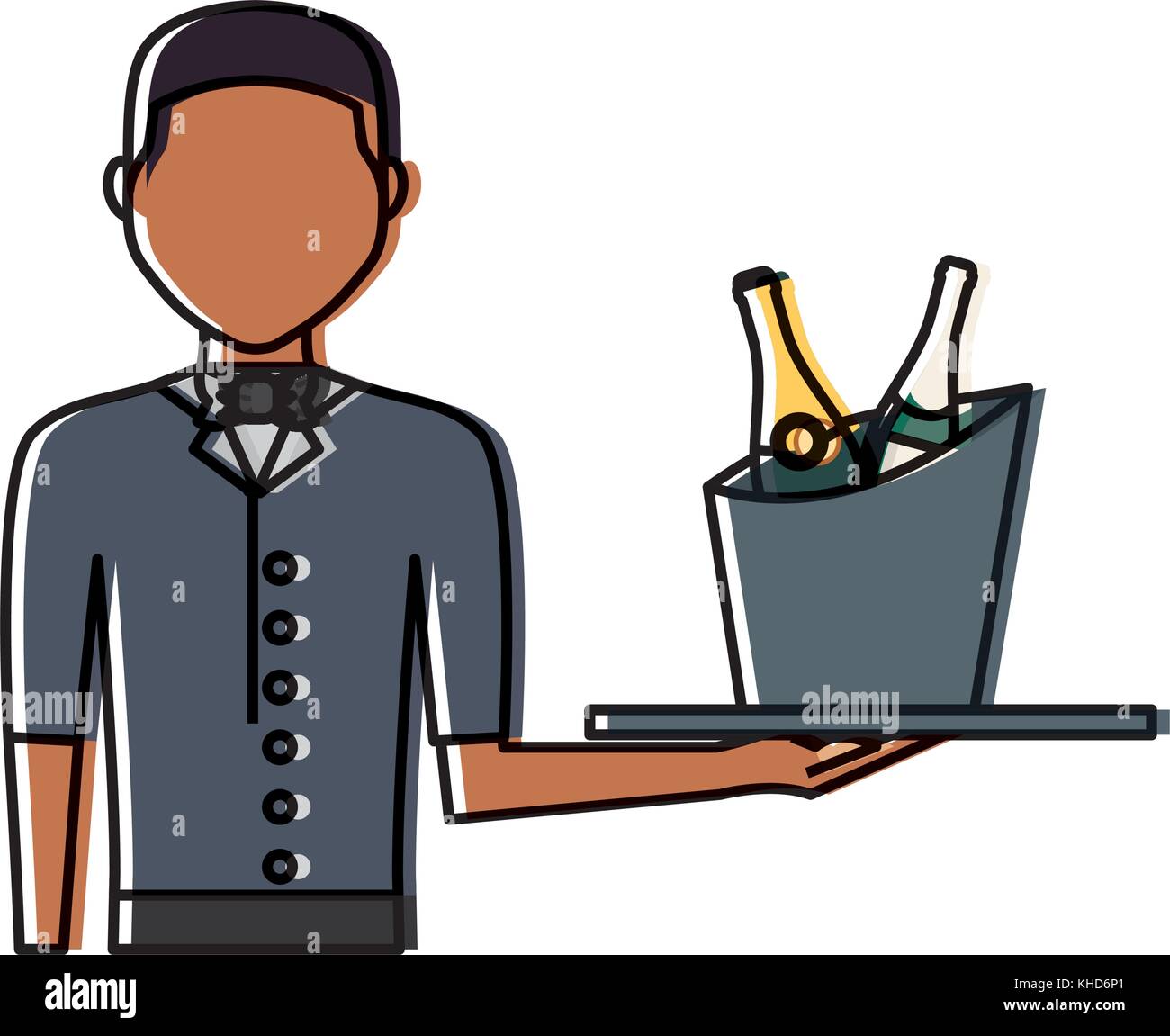 avatar bartender icon Stock Vector Image & Art - Alamy