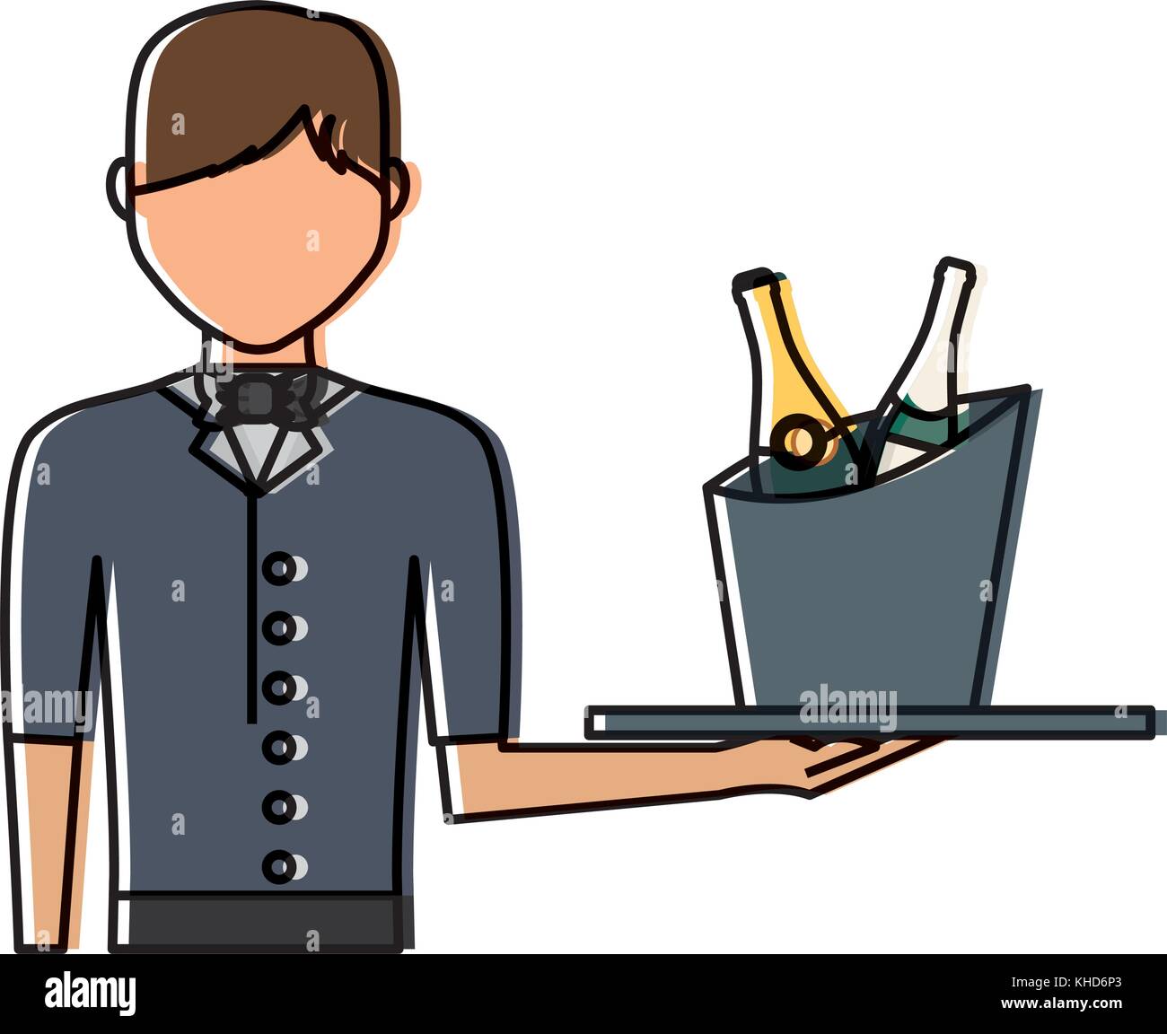 avatar bartender icon Stock Vector Image & Art - Alamy