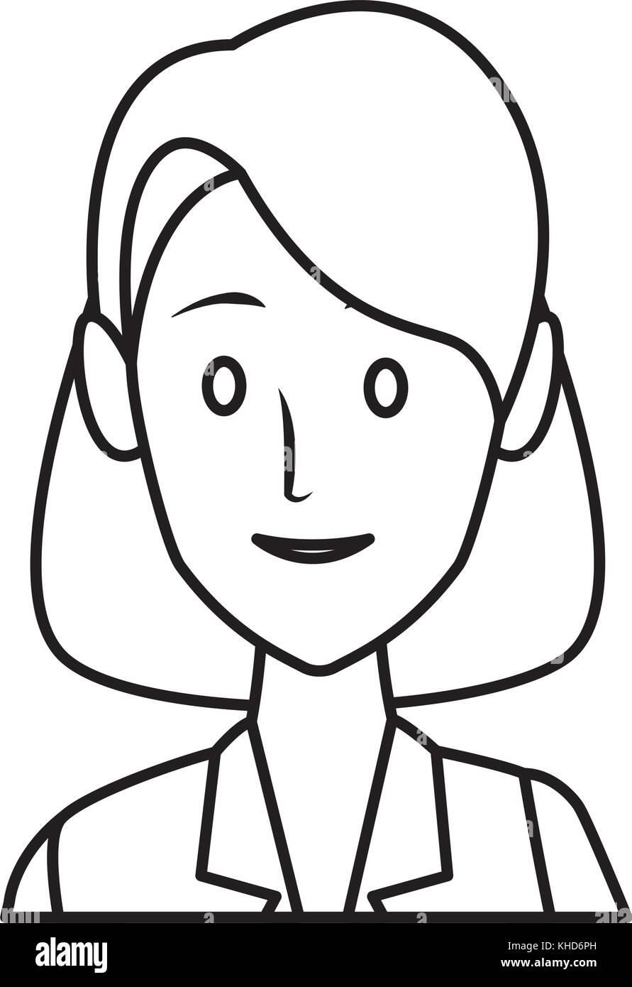 Female ceo cartoon hi-res stock photography and images - Alamy