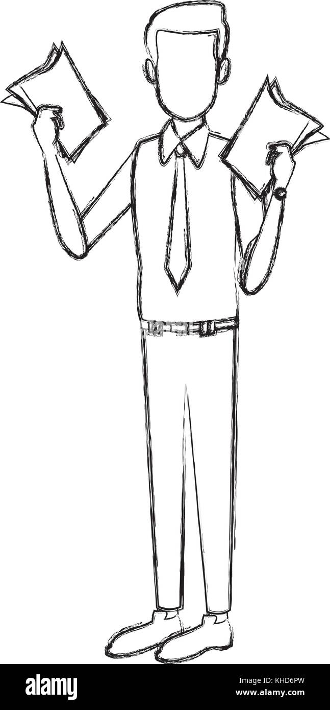 Businessman executive cartoon Stock Vector Image & Art - Alamy