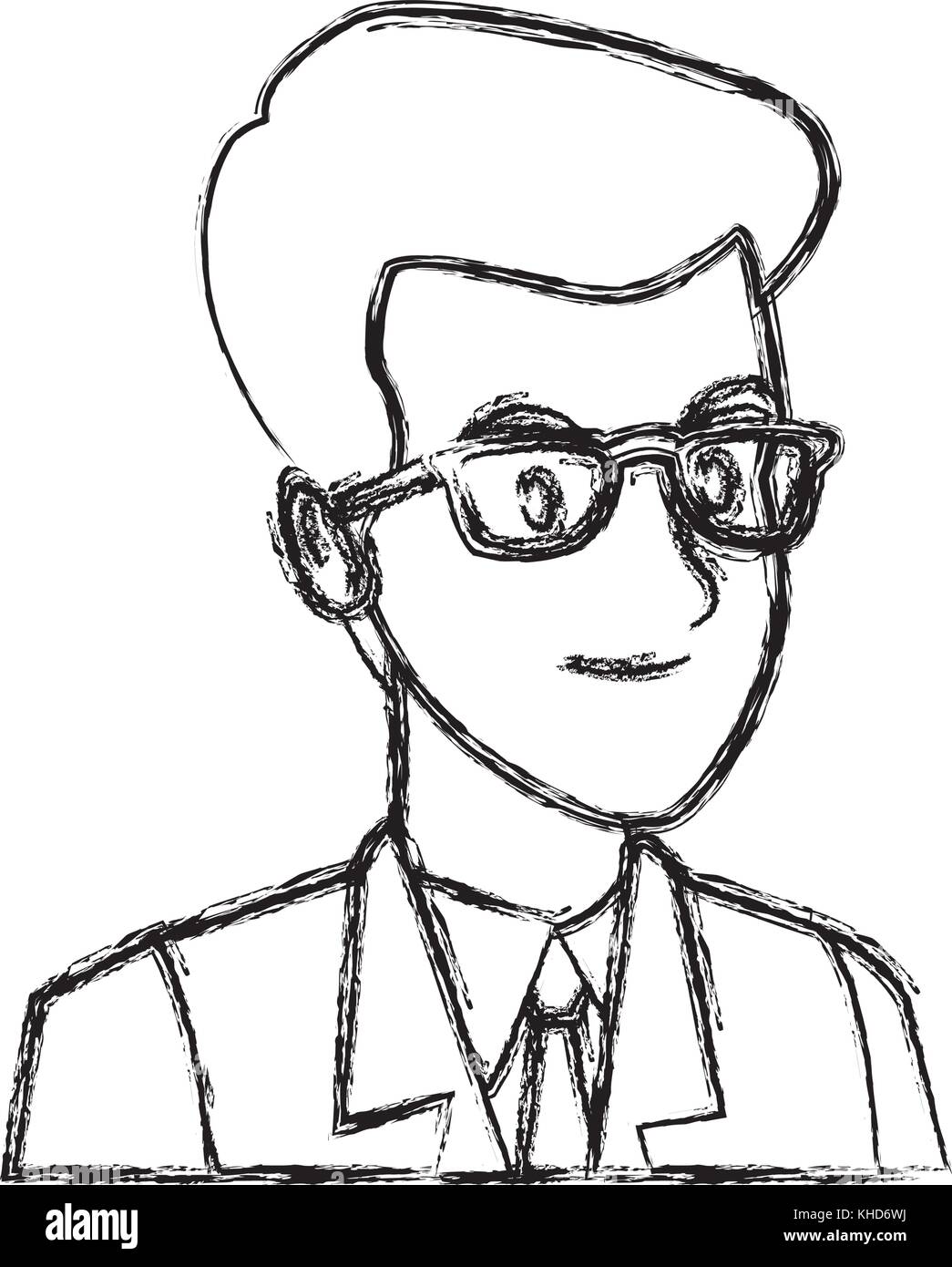 Businessman executive cartoon Stock Vector Image & Art - Alamy