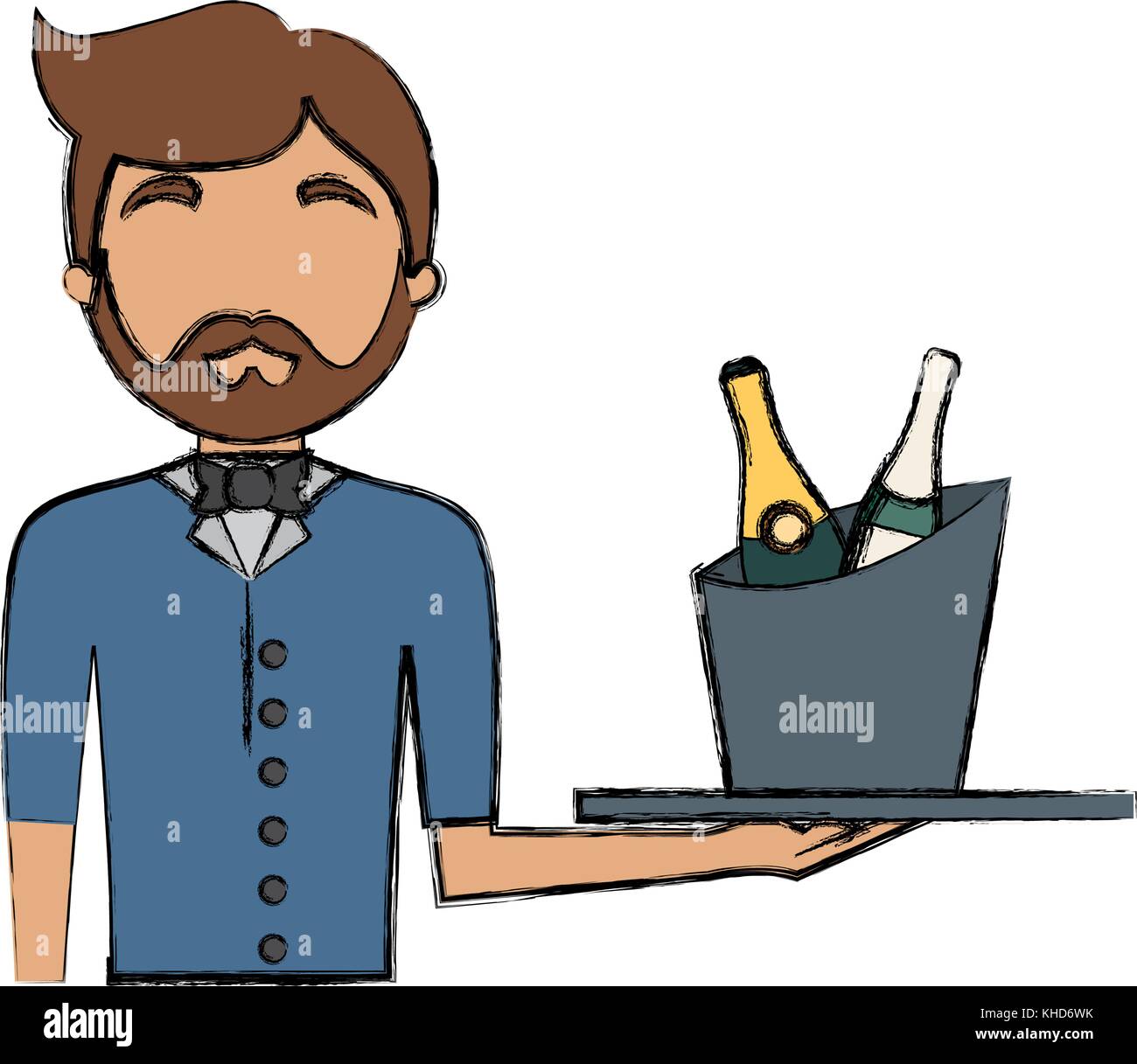 avatar bartender icon Stock Vector Image & Art - Alamy