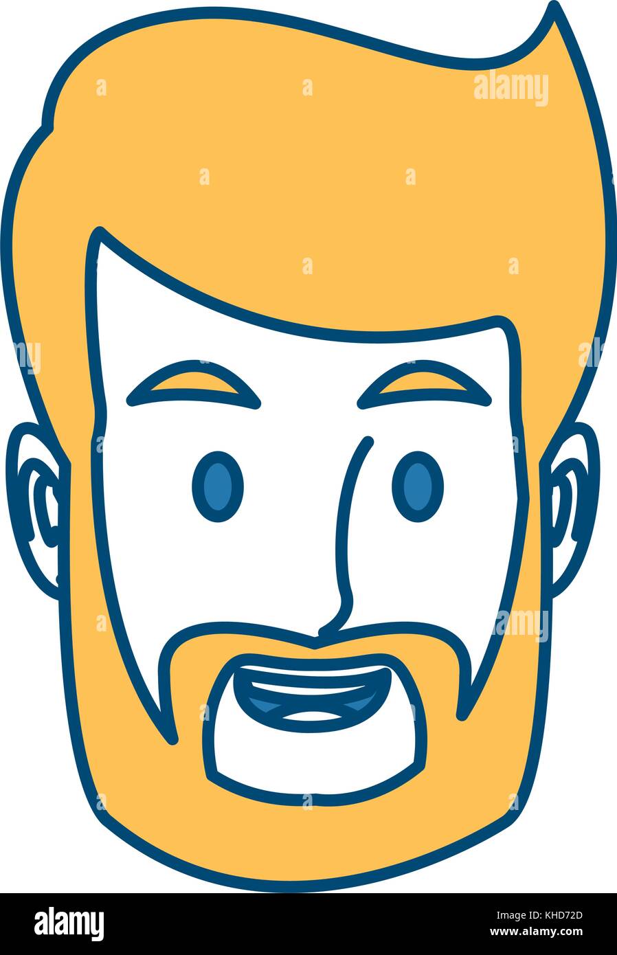 Man face cartoon Stock Vector Image & Art - Alamy