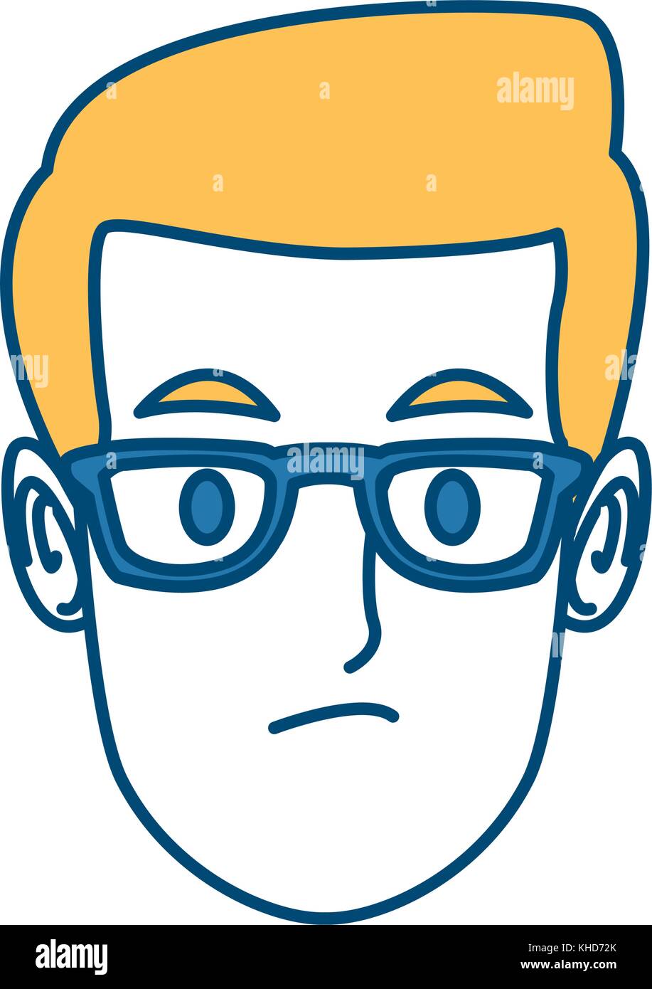 Man face cartoon Stock Vector Image & Art - Alamy