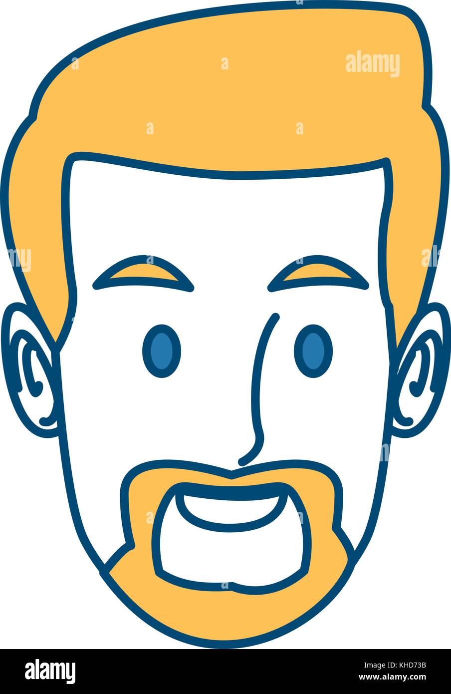 Man face cartoon Stock Vector Image & Art - Alamy